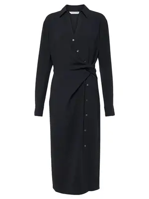 Veronica Beard Veronica Beard Wright Wrap Dress Blue