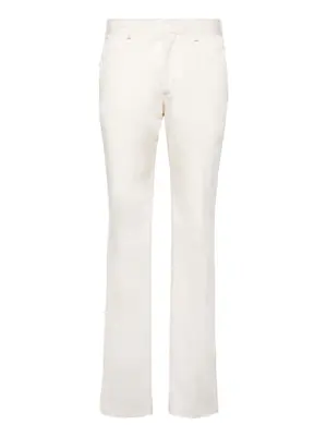 LARDINI Cotton Chinos - White