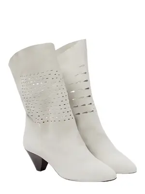 Isabel Marant Reachi Ankle Boots - Beige