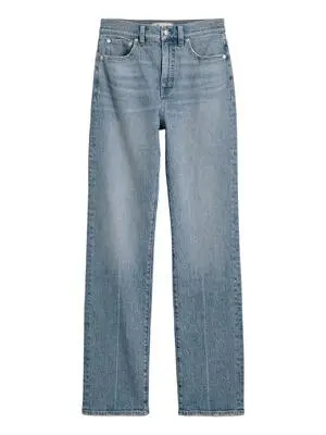 Madewell The Petite '90s Straight Jean - Rondell Wash