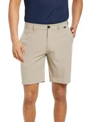 Travis Mathew Wanderlust Chino 9-inch Shorts - Khaki