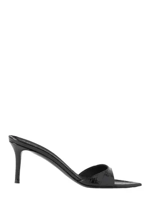 GIUSEPPE ZANOTTI Giuseppe Zanotti Quasimodo Croc-Effect Leather Sandals