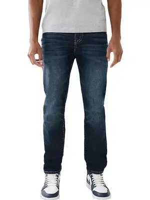 True Religion Rocco Super T Stretch Skinny Fit Jeans - Naos Dark