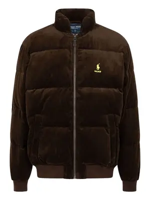 PALACE X Ralph Lauren Corduroy Down Jacket - Brown