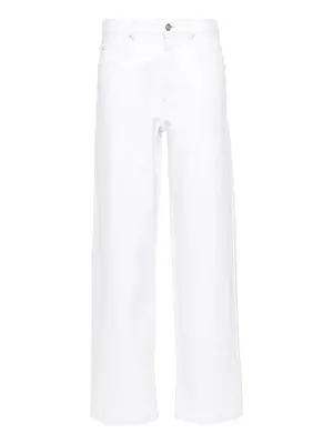 Isabel Marant Joanny Mid-rise Jeans - White