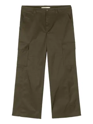 Valentino Garavani Straight-leg Cargo Trousers - Green