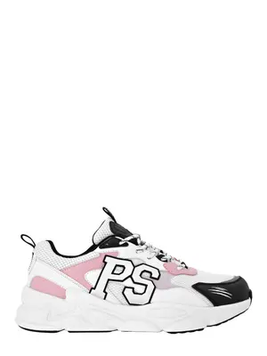PLEIN SPORT Lo-top Logo-patch Sneakers - White
