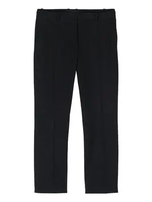 JOSEPH Gabardine Coleman Tailored Trousers - Blue
