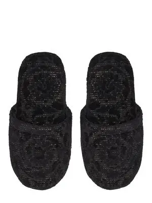 Versace Barocco Slippers - Gray