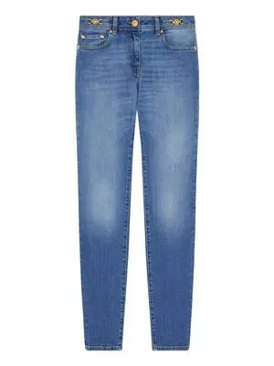 Versace Medusa '95 Skinny Jeans - Blue