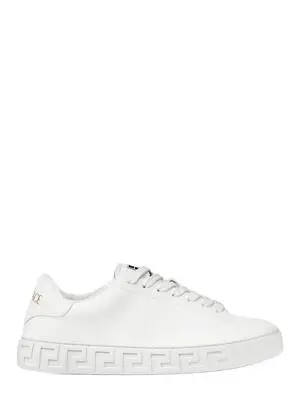 Versace Greca Low Top Sneakers - White