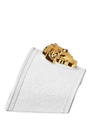 Versace Versace Palazzo Rubber Sliders White