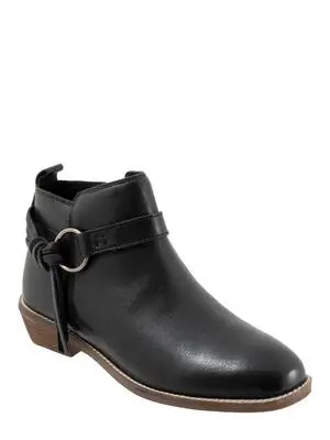 Softwalk SoftWalk® Reade Leather Bootie Black