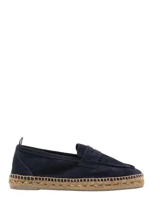 CastaÑer Braided Raffia Espadrilles - Blue