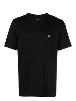 C.P. COMPANY 30/1 Goggles-print Cotton T-shirt - Black