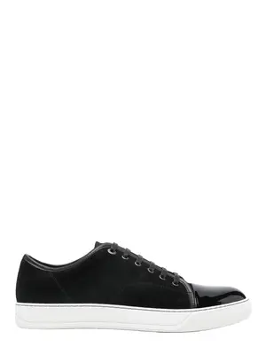 LANVIN Dbb1 Leather Sneakers - Black