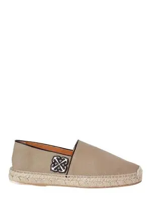 Off-White Arrow Appliqué Espadrilles - Neutrals