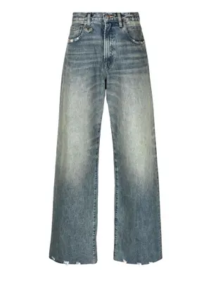 R13 D'arcy Wide-leg Jeans - Blue