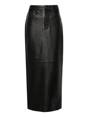 WARDROBE.NYC WARDROBE.NYC Leather Maxi Skirt