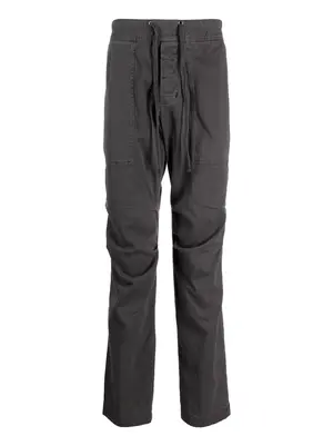 JAMES PERSE Drawstring Straight-leg Trousers - Grey