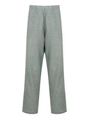 AMIR SLAMA Cropped Trousers - Green