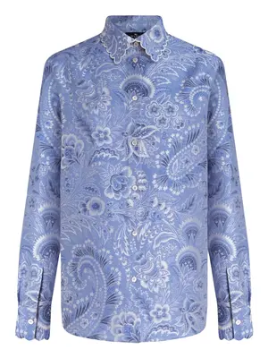 ETRO ETRO Paisley-Print Poplin Shirt
