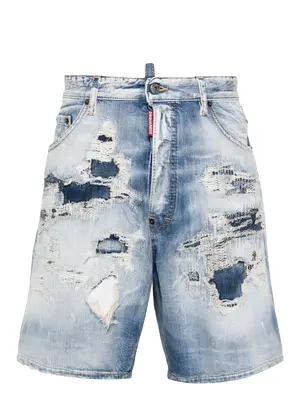 Dsquared2 Denim Shorts - Blue