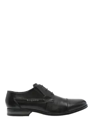 BUGATTI Leagro Leather Derby Shoes - Black
