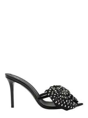 GIUSEPPE ZANOTTI Intriigo Alexandrine Sandals - Black