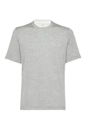 BRUNELLO CUCINELLI Layered Crew-neck T-shirt