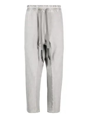 ISAAC SELLAM EXPERIENCE Cropped Track Pants - Grey