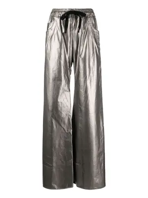 ISAAC SELLAM EXPERIENCE Metallic Trousers - Silver