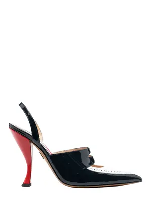 Thom Browne 120mm Leather Pumps - Black