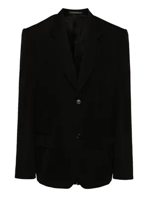 Balenciaga Twill Blazer - Black