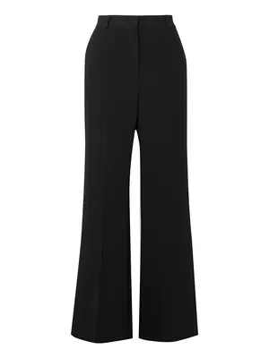 TOTEME Crepe Flared Pants - Black