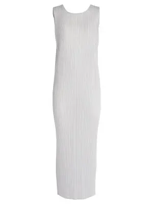 Issey Miyake Basics Maxi Dress - Grey