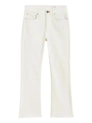 Rag & Bone Peyton Mid-rise Ankle Bootcut - Ecru