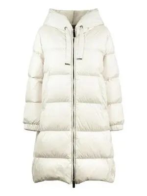 Max Mara Quilted Down Jacket - Gray