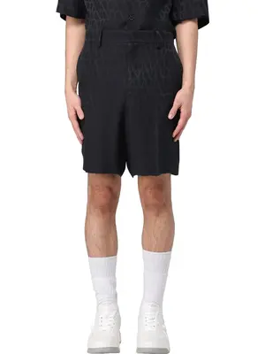 Valentino Garavani Monogram Jacquard Shorts - Black