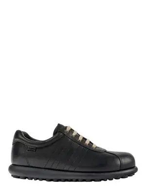 Camper Camper Leather Lace-Up Sneakers Black