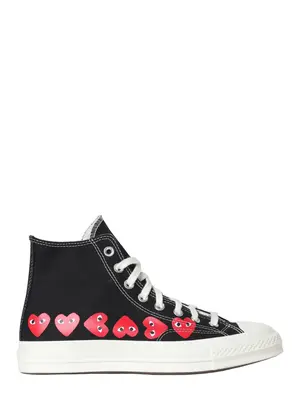 CONVERSE X COMME DES GARONS PLAY High Top Sneakers - Black