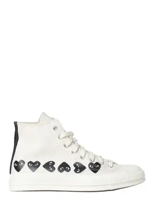 CONVERSE X COMME DES GARONS PLAY High Top Sneakers - White
