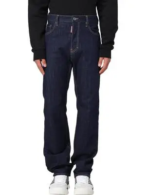 Dsquared2 Straight Leg Jeans - Blue
