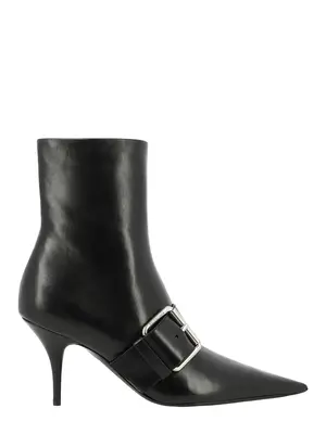 Balenciaga Knife 80 Ankle Boots - Black