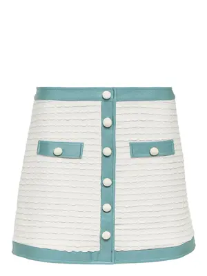 ADRIANA DEGREAS Adriana Degreas Jacquard Miniskirt