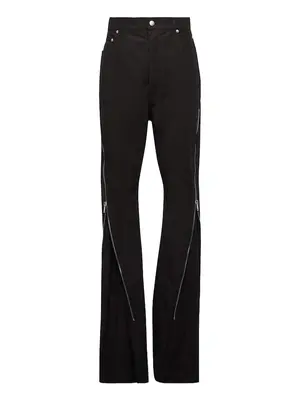 Rick Owens Bolan Banana Cotton Pants - Black