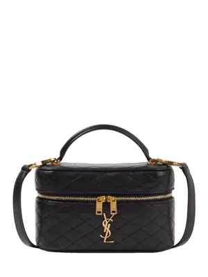 Saint Laurent Gaby Quilted Leather Bag - Black