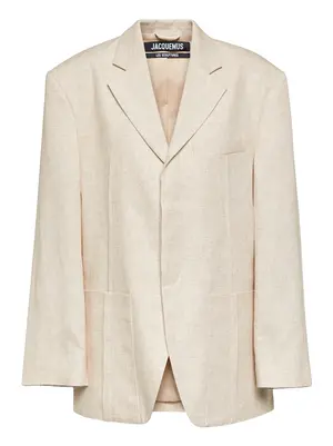 Jacquemus La Veste D'homme Oversized Blazer - Neutrals