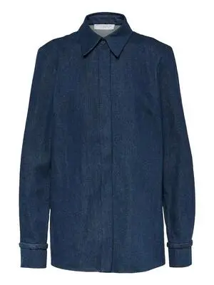 Gabriela Hearst Cruz Denim Shirt - Blue