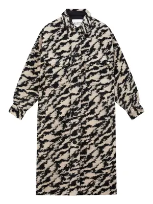 MARANT ETOILE Fontizi Coat Black/beige